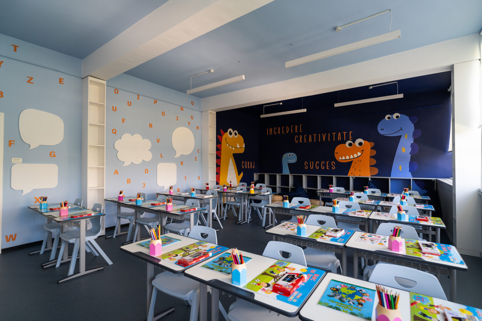 FOTOGALERIE Săli de clasă inovatoare pentru elevii din pregătitoare ...